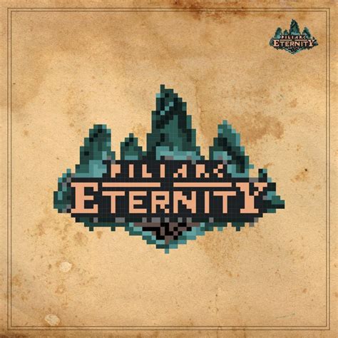8bit Version Of Pillars Of Eternity Logo Videogame Pillarsofeternity