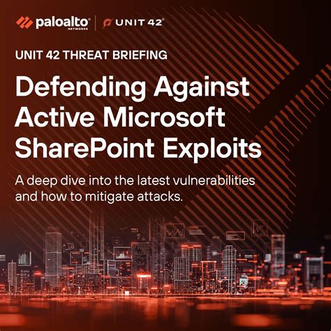 Microsoft Sharepoint Vulnerabilities Exploited How To Defend Your Environment Palo Alto