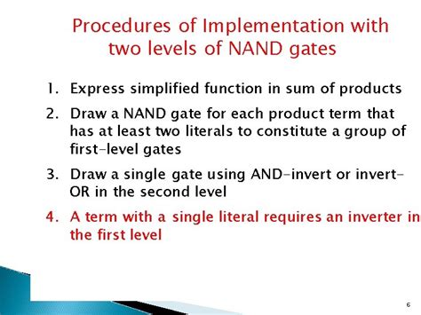 Chapter Gatelevel Minimization NAND And