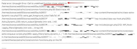How To Fix Fatal Error Call To Undefined Function Ctype Xdigit Shop Exertpro