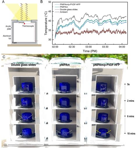 A Schematic Of The Experimental Setup For Monitoring Temperature In Download Scientific