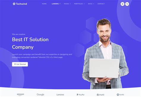 Techwind Tailwind Css Multipurpose Landing And Admin Dashboard Template