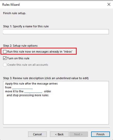 problem with rule not working microsoft qanda