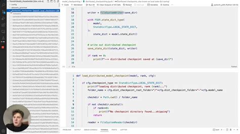 part 6 loading and saving models with fsdp local state dictionary