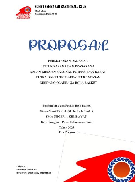 Proposal Csr Pdf