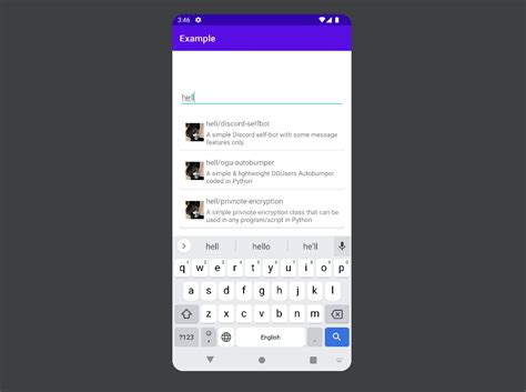 Android Retrofit2 사용 Github Rest Api