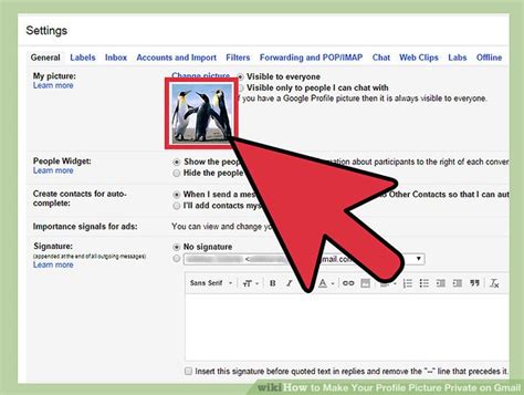 How To Make Your Profile Picture Private On Gmail Steps