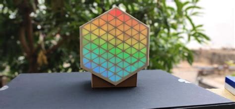 rgb hexmatrix 物联网时钟 arduino 实验室