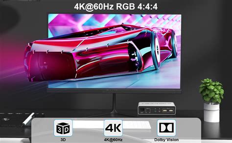 Amazon Com KVM Switch Dual Monitor HDMI Port Supports EDID HDMI K Hz For Computers