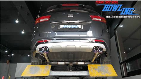 하울모터스 ★올뉴카니발 디젤 배기음 출력 셋팅 듀얼머플러 풀배기시스템 올뉴카니발 차량에