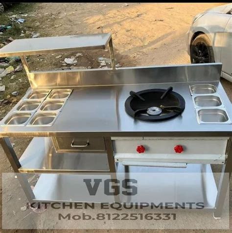 Stainless Steel Hot Food Display Counter Cum Chat Counter At Best Price In Chennai