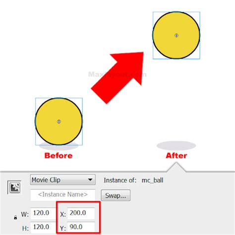 Flash อนิเมชั่นบอลเด้งดึ๋ง Animate Bouncing Ball