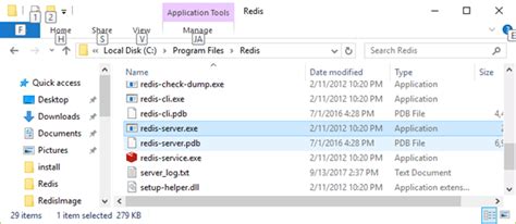 在 windows 上安装 redis