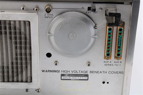 Hp 141t Display With 8555a 8552b Spectrum Analyzer Sections As Is