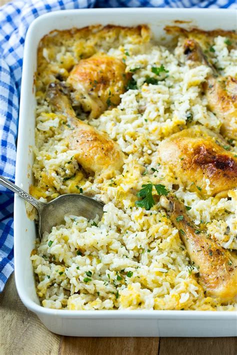 Baked Chicken Thighs And Rice With Cream Of Mushroom Soup