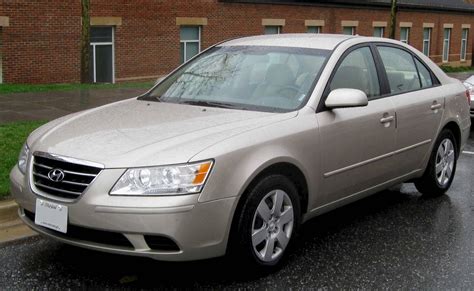 2009 Hyundai Sonata Gls Sedan 24l Auto