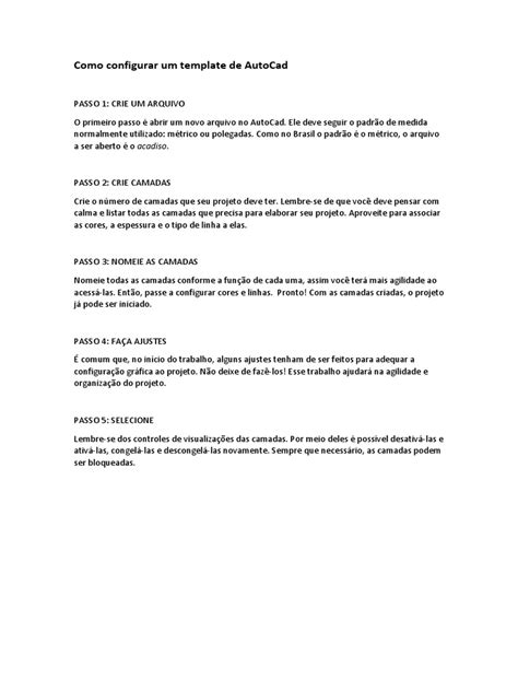 Template Autocad Pdf