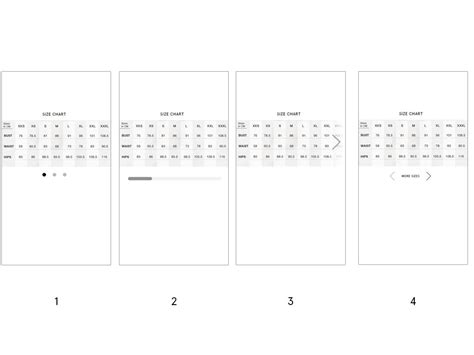 Horizontal Swiping For Wide Tables With Too Many Columns In Mobile