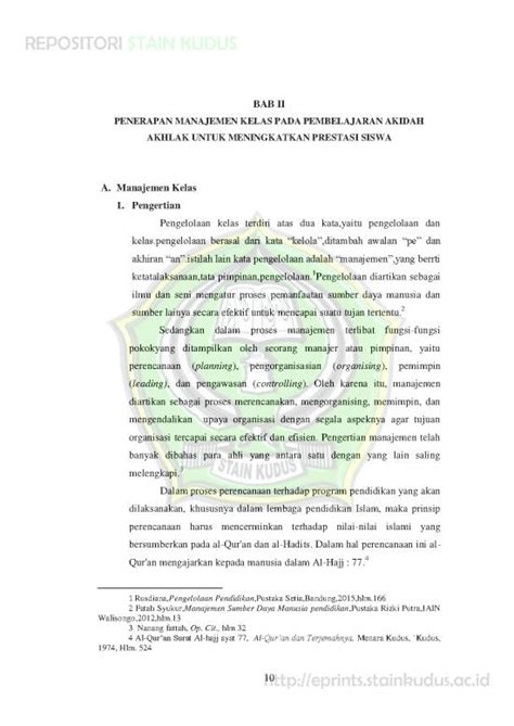 File Manajemen Kelas Id 23352 File 5 Bab Ii