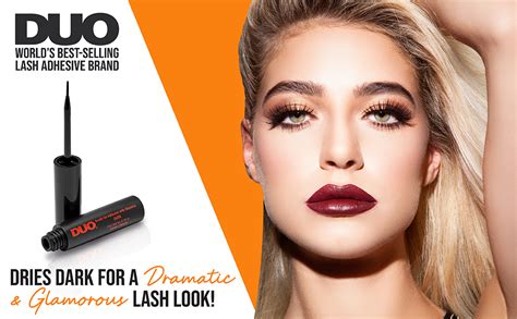 Duo Strip Lash Adhesive Dark Tone Waterproof Lash Glue For Eyelash Clusters Long