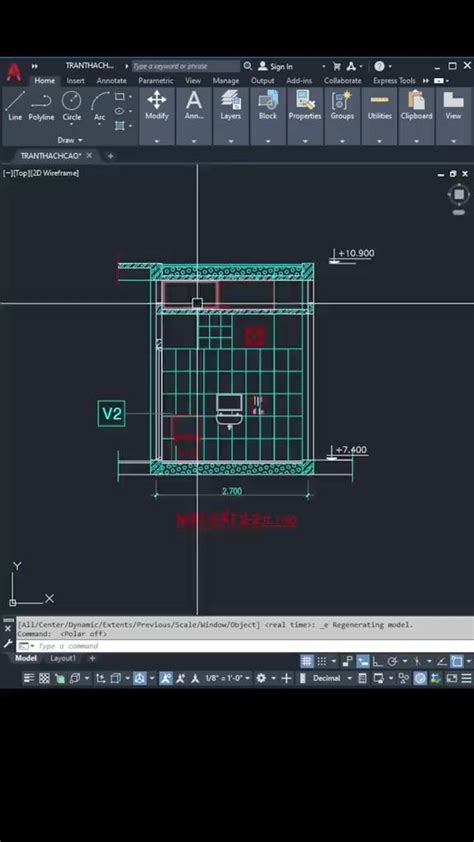 Autodesk House Design And Construction Process In Autocad