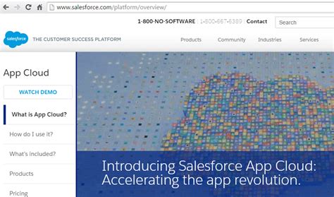 Salesforce App Cloud Extends Its Enterprise Paas Model Converge Digest