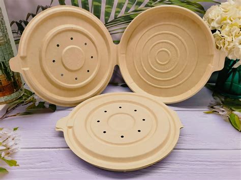 G Cove 친환경 생분해성 피자 플레이트 식물 기반 설계