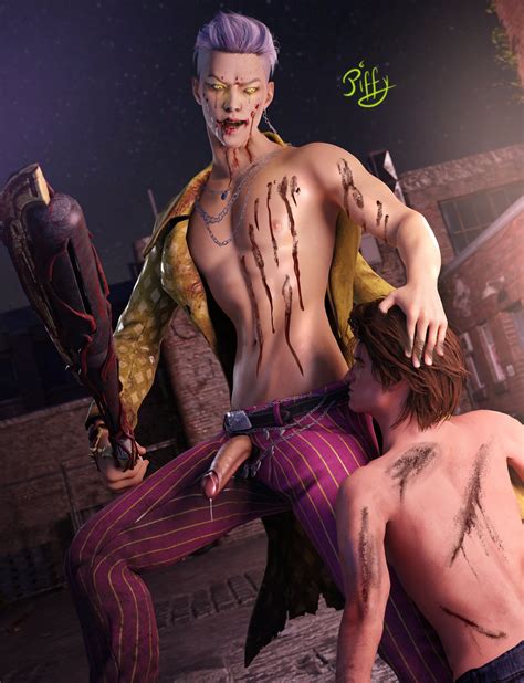 Rule 34 Blood Dbd Dead By Daylight Male Focus Male Only Penis Piffy Steve Harrington Stranger