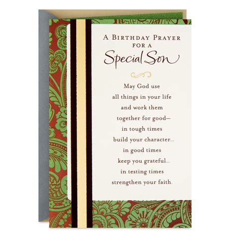 May You Continue To Grow Religious Birthday Card For Son Greeting Cards Hallmark