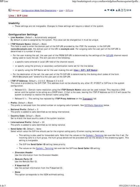 Sip Line Detail Pdf Session Initiation Protocol Domain Name System