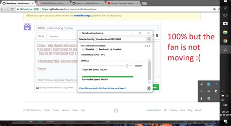 Nbfc Is Not Running My Fan · Issue 365 · Hirschmannnbfc · Github