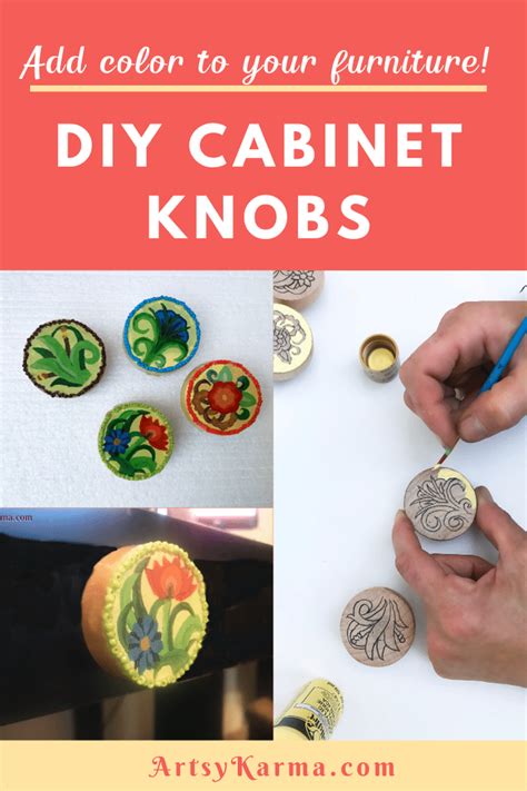 Diy Fun And Colorful Cabinet Knobs Felipão