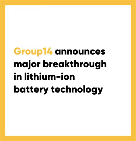 Group14 Technologies Lightrock