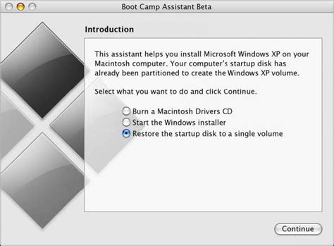 Boot Camp Tutorial Install Windows XP On Mac In Steps