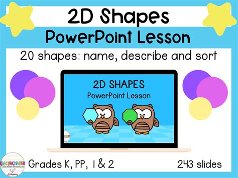 2d Shapes With Example Teaching Resources