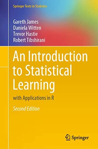 An Introduction To Statistical Learning With Applications In R Springer Texts In Statistics