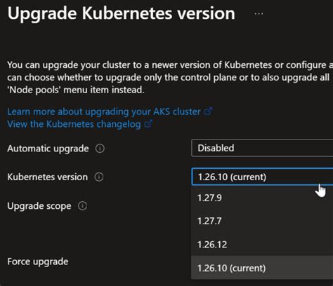 Upgrading My Azure Kubernetes Service Cluster Roy Kim On Azure And Ai