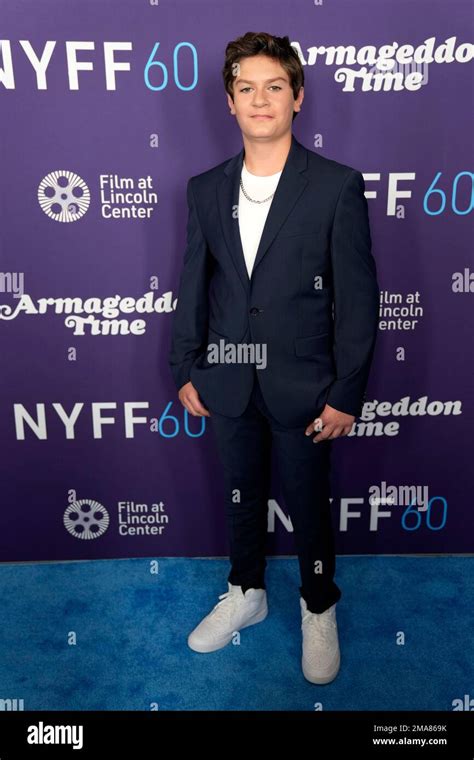Dane West Attends The Armageddon Time Premiere During The 60th New York Film Festival At Alice