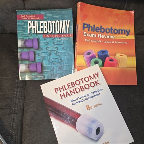Other Phlebotomy Exam Review And Handbook Set Poshmark