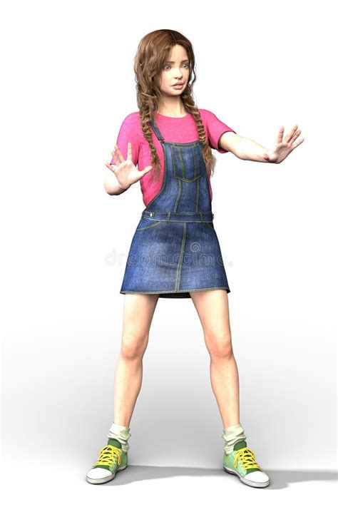 Cg Character Girl Stock Illustrations 232 Cg Character Girl Stock Illustrations Vectors