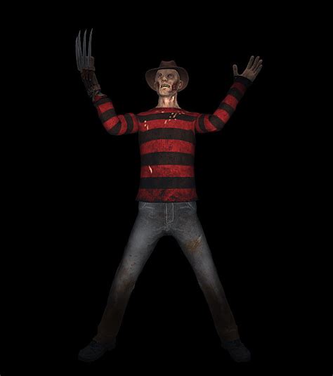 Freddy Krueger Dead By Daylight Mobile 3d Model By A9strack3d On Deviantart
