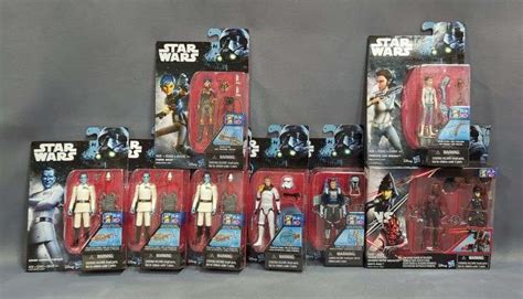 Hasbro Star Wars Rebels Figures Including Seventh Sister Inquisitor