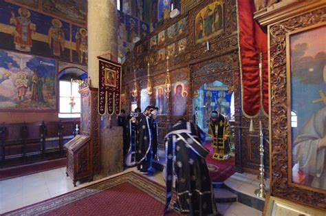 Литургија на претходноосветени дарови во манастирот на Св Јоаким Осоговски Кумановско