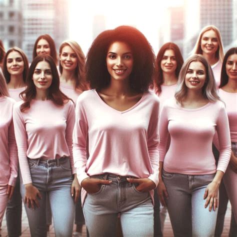 Educate Others About The Importance Of Breast Cancer Early Detection Premium Ai Generated Image