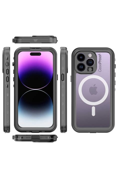 Coque Caseproof Tanche Antichoc Compatible Magsafe Pour Iphone Pro