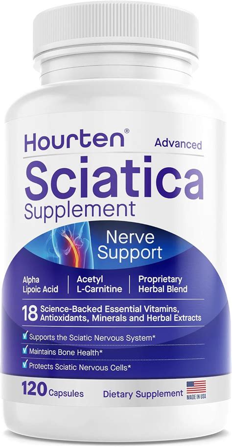 Advanced Sciatic Nerve Support Relief Alpha Lipoic Acid 18 In 1 Sci