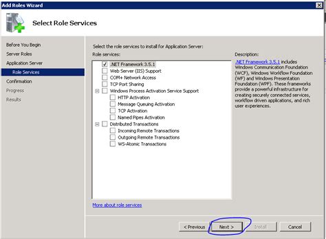 Windows Server Role Addition