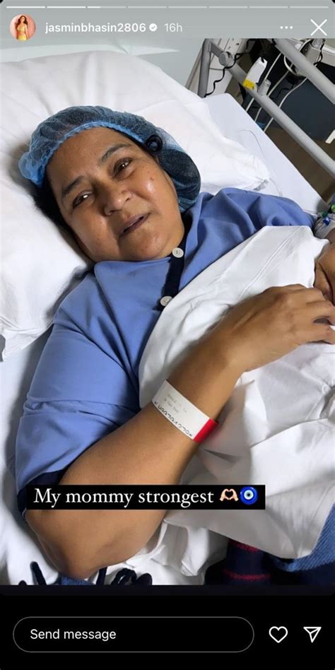 Jasmin Bhasin Shares Heartfelt Message On Mother S Hospitalization