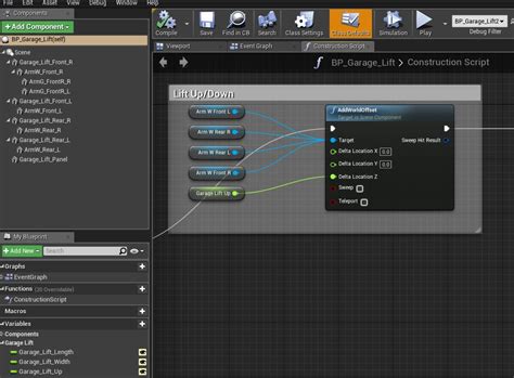 bp variables animation in sequencer character and animation epic