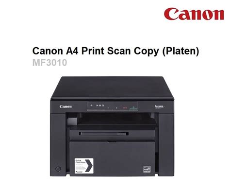 Canon Mf3010 A4 Print Scan Copy Platen Computers And Tech Printers Scanners And Copiers On
